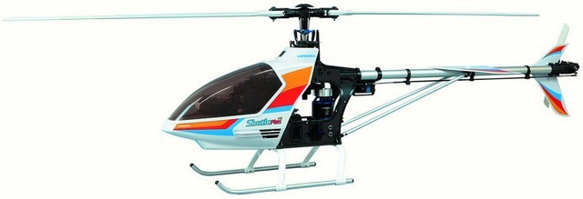 Hirobo Shuttle Plus II EP Flybarless SWM incl. Motor - WORLD-OF-HELI
